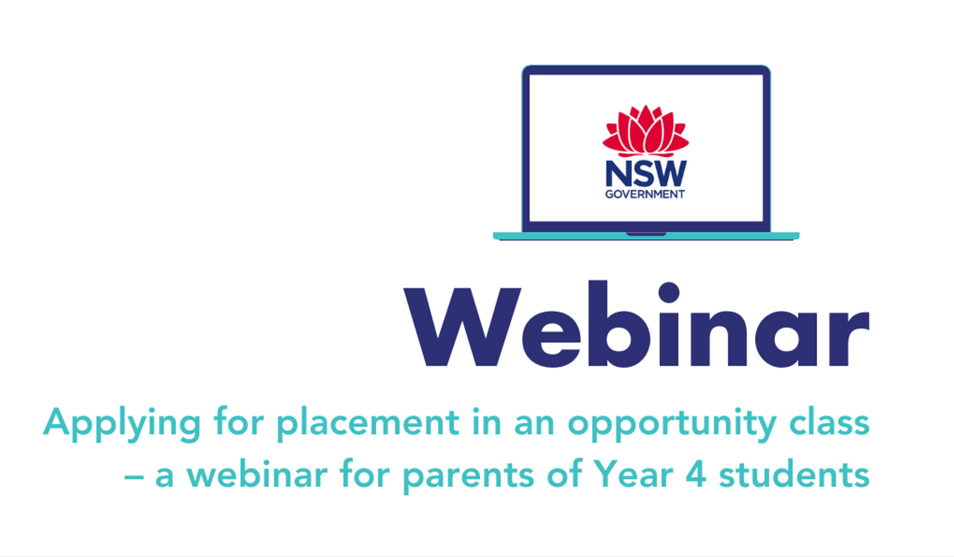 Applying for placement in an opportunity class – a webinar for parents ...