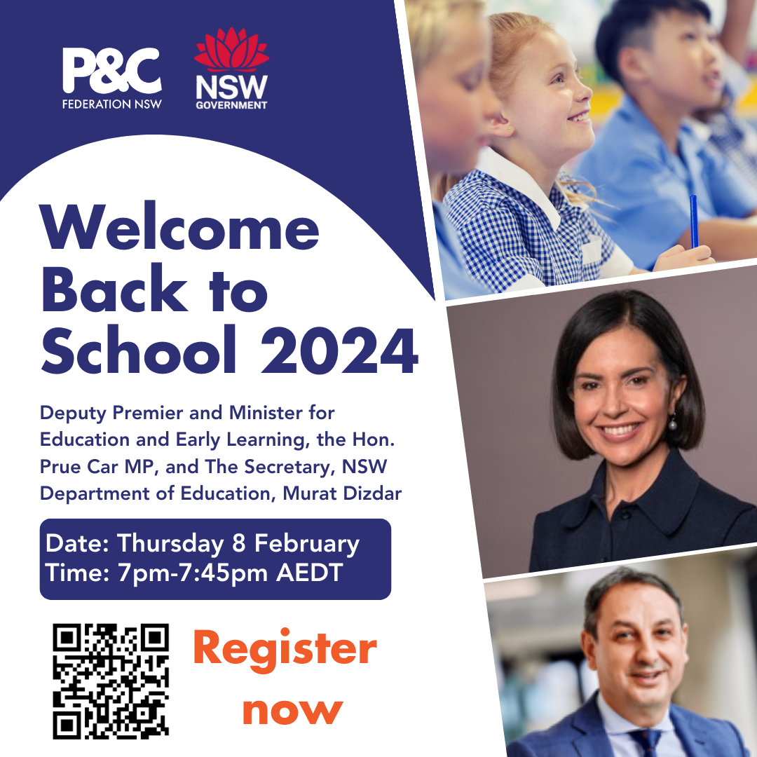 Back to school webinar to kick-off 2024 | P&C Federation